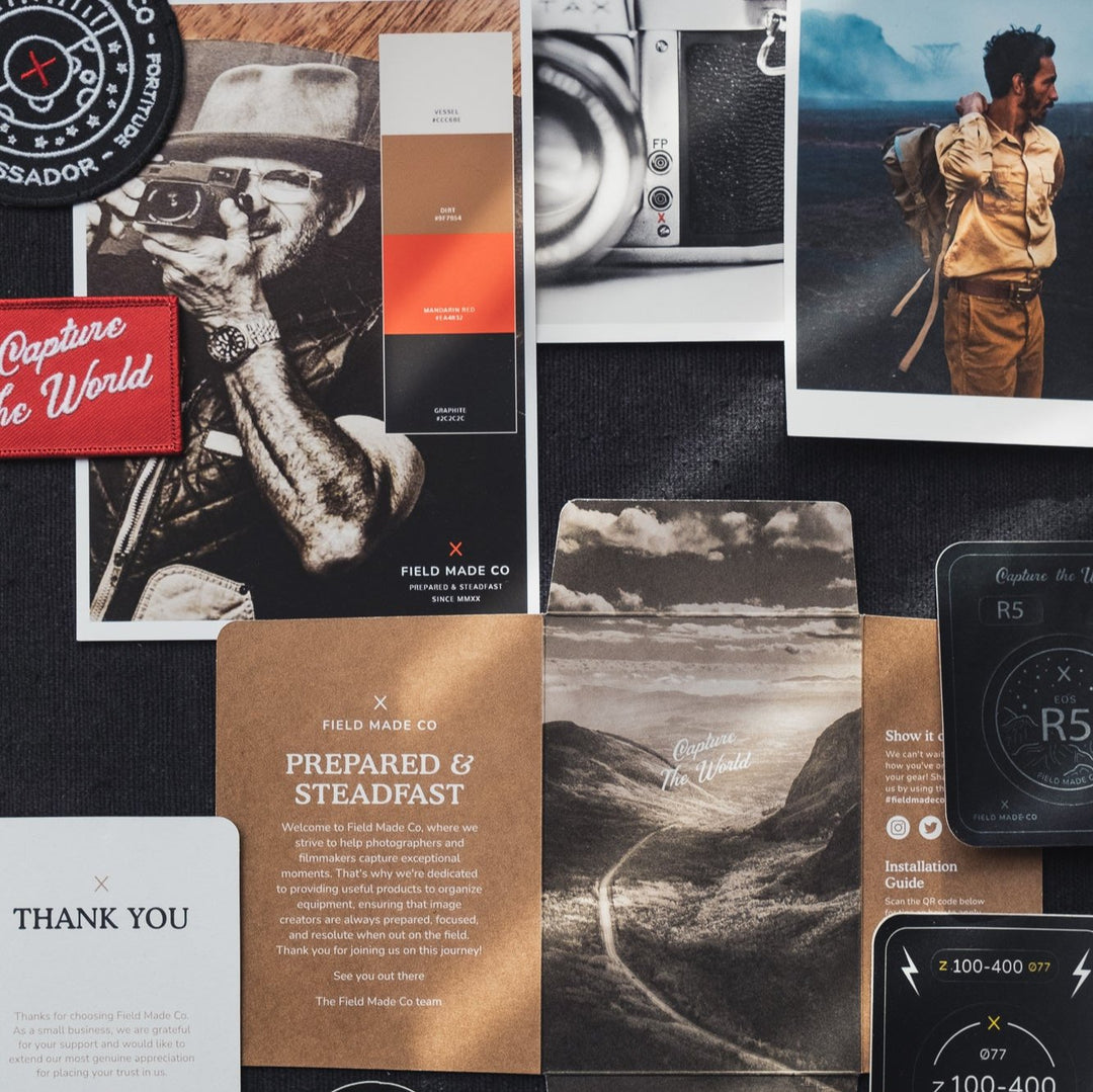 Sony Lens & Camera Labels – Field Made Co